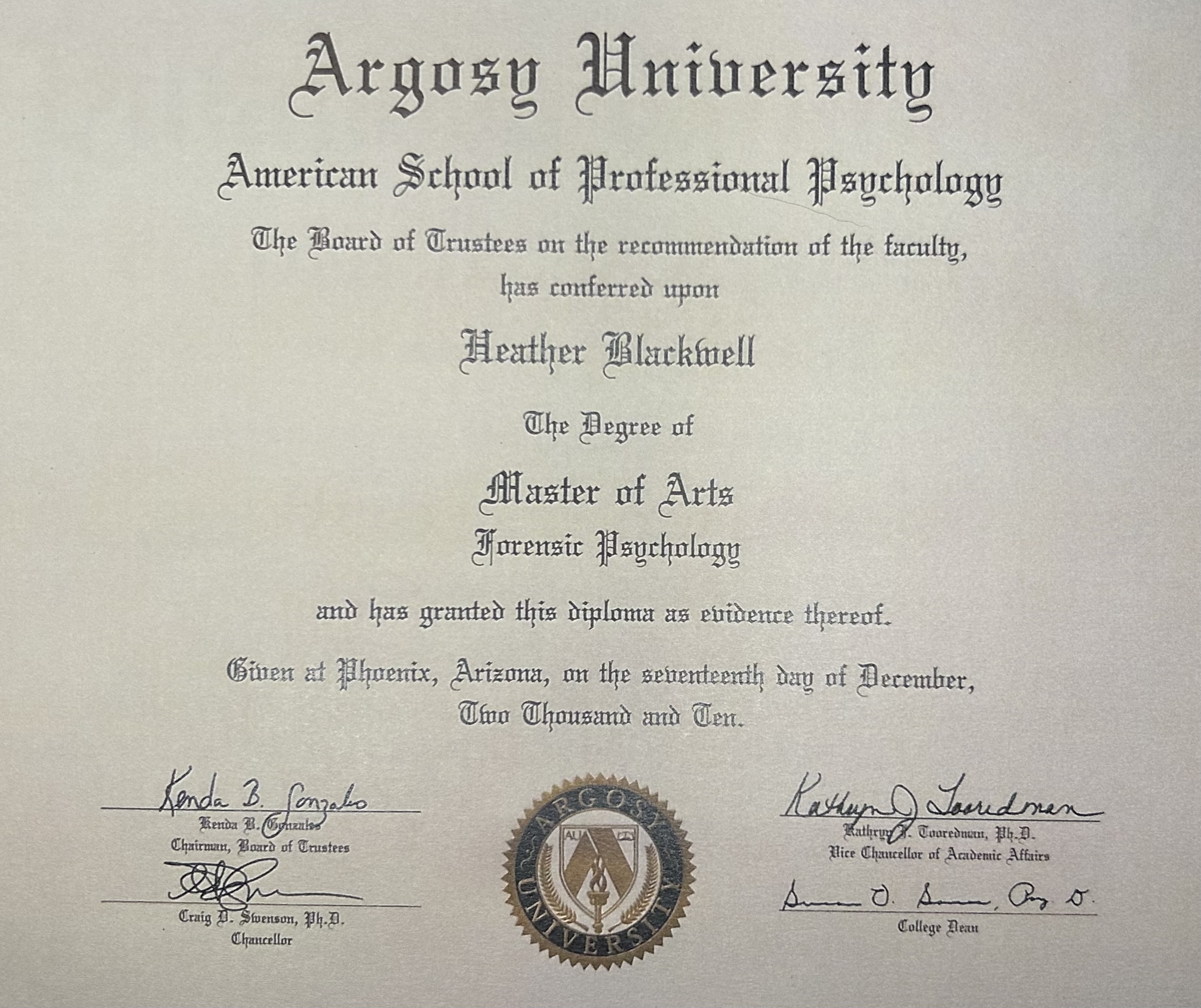 Credentials – New Zen Vigor